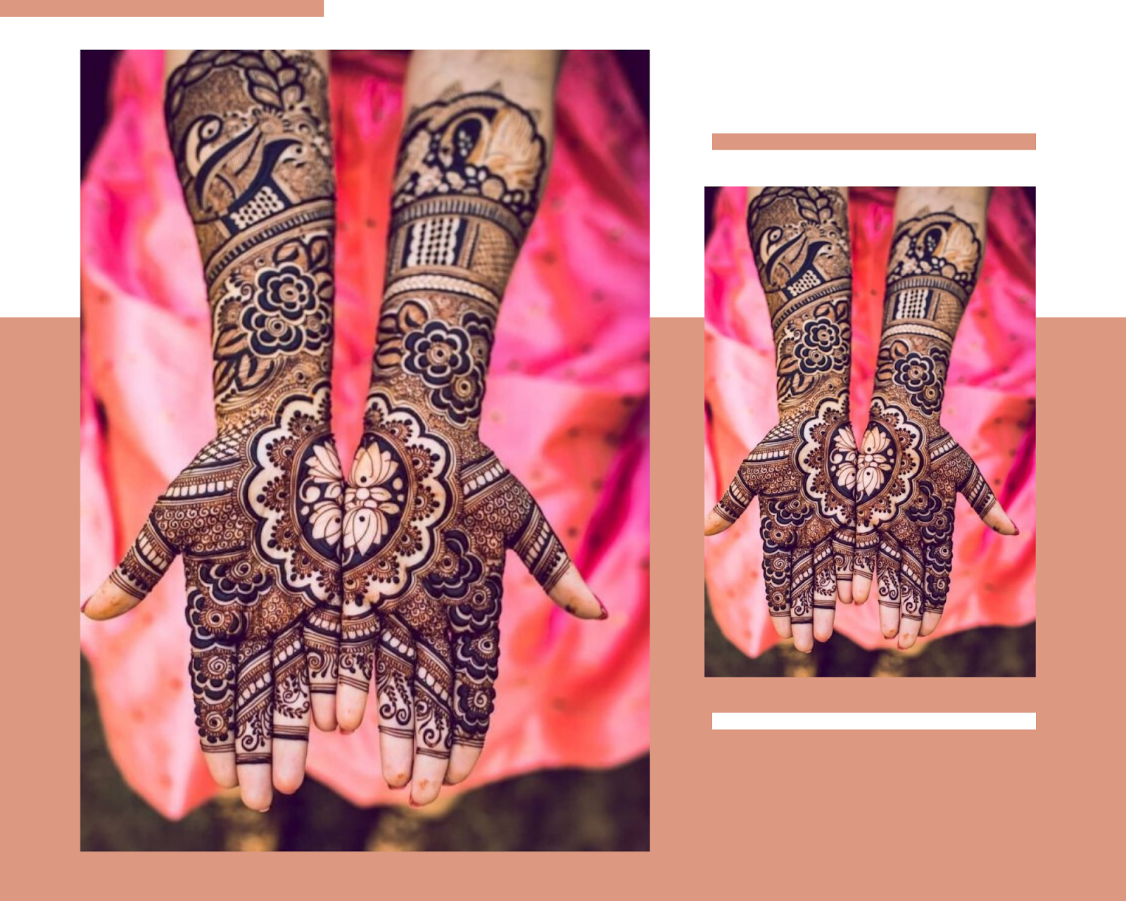 Top 20 Bridal Mehndi Design Images And Photos - Mehndi Artist Delhi