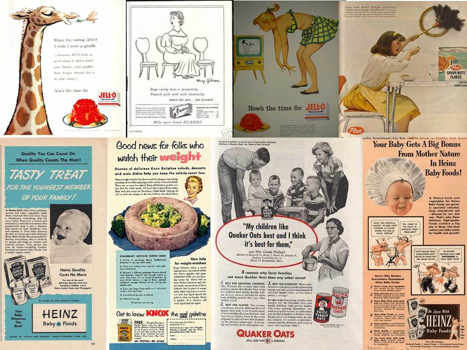 America's Century: Blast from the Past Collage: Evolution of Advertisement