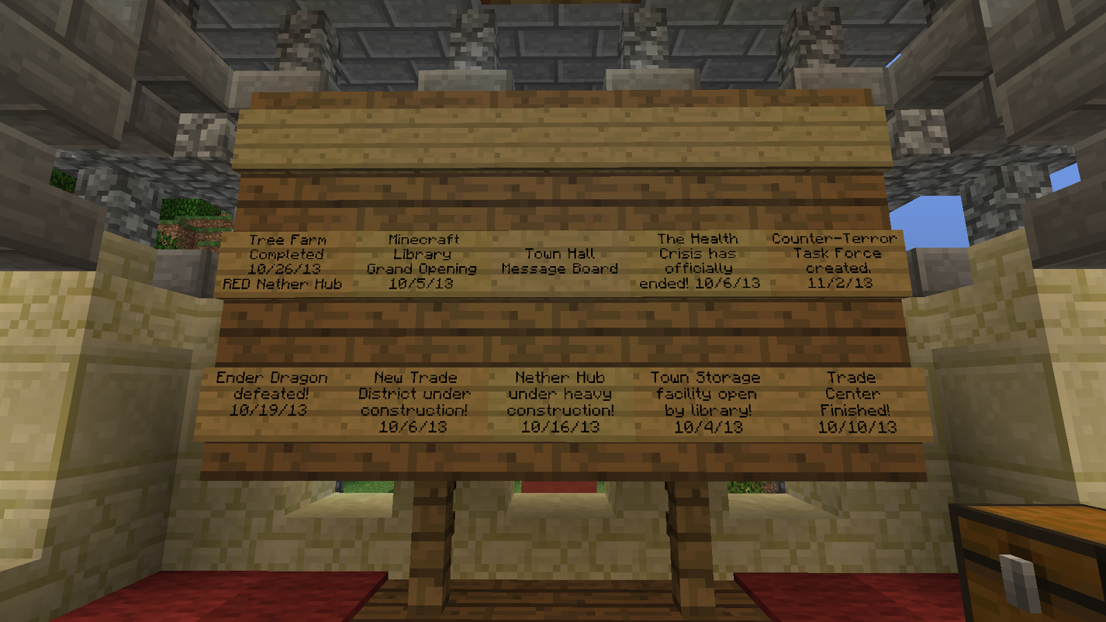 The Art of Architecture: Minecraft Architecture :: Stoa of Doric