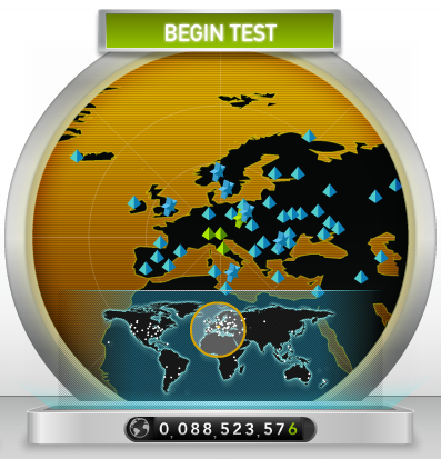 Testare la velocità ADSL con Pingtest