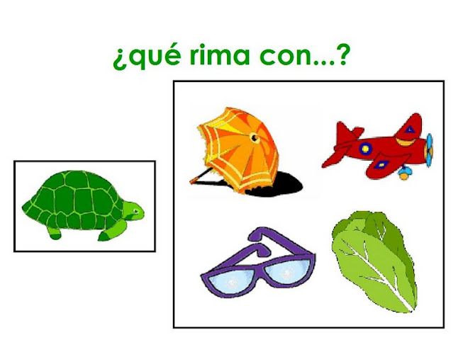 La Profe de A L: Curruluchos aprendiendo...: ¿QUÉ RIMA CON...?
