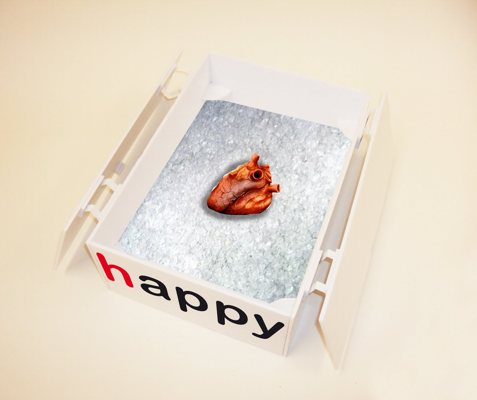 Dan Gorham Art | Design: Dan Gorham: Human heart Package design