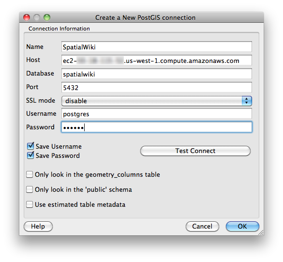 Auspatial Spatial Wiki 7 Setup The Spatial Database