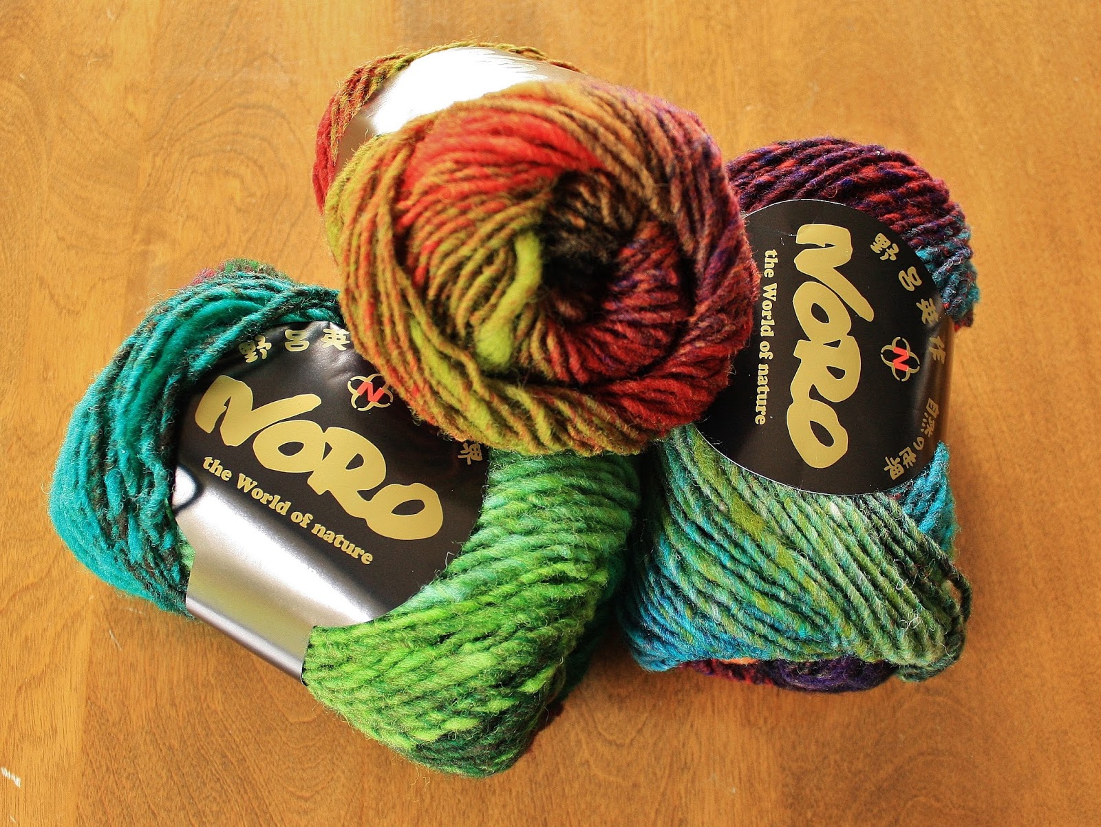 September Violets: Noro Yarn