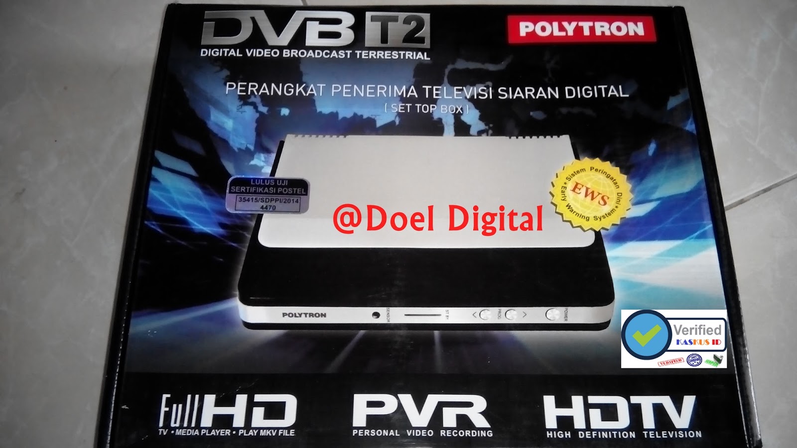 SPESIFIKASI SET TOP BOX POLYTRON DVB-T2 -Doel Digital