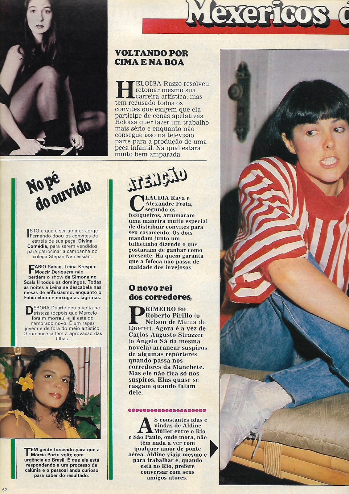 TUDO ISSO É TV: MEXERICOS DA CANDINHA