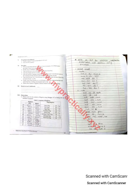 22415 Microprocessor Lab Manual Answers MSBTE Solution