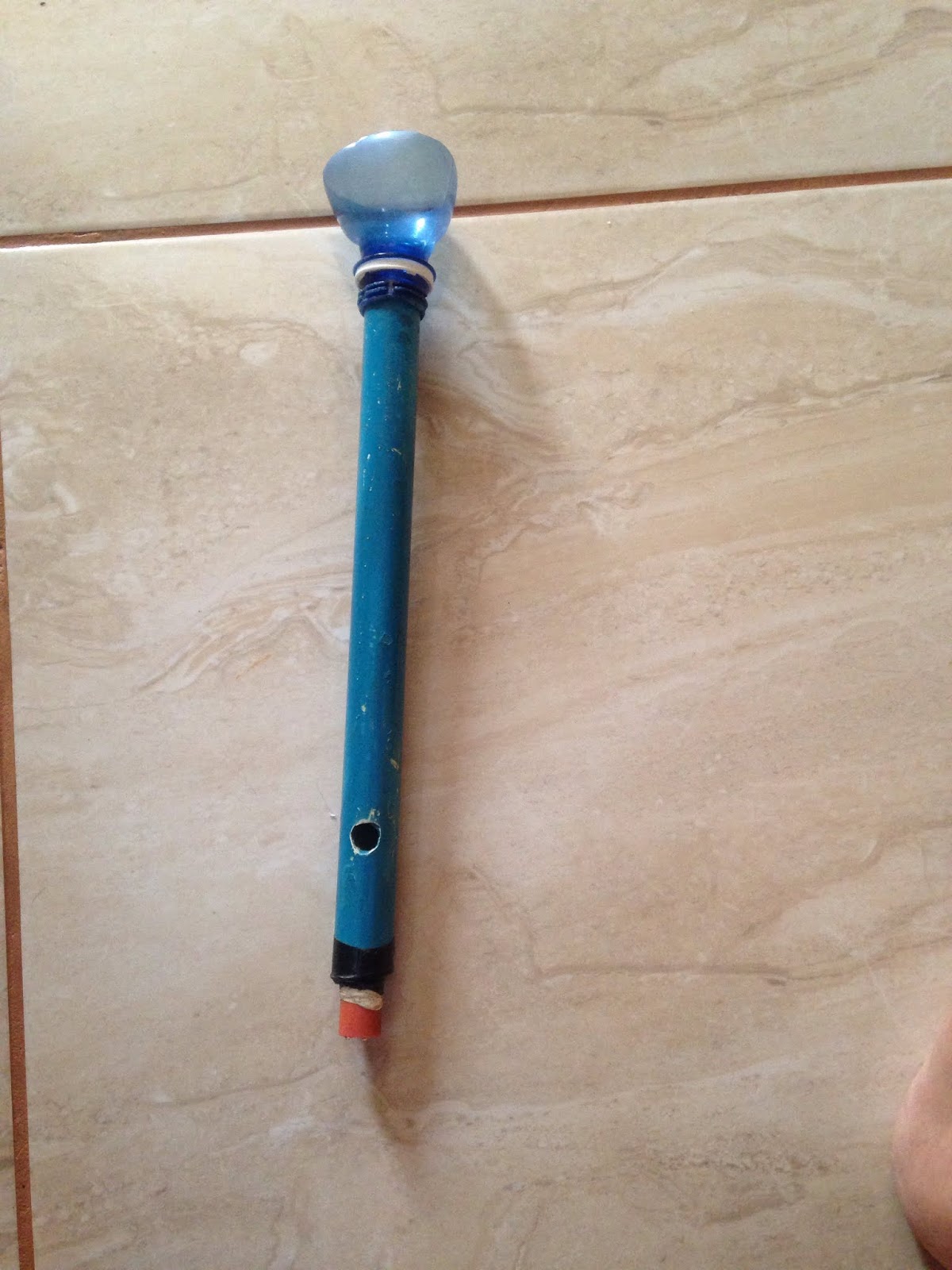 Silvio Feitosa: Clarinete sopranino de pvc em C# - medidas/projeto