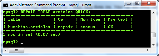 Butchiso: Introduction to MySQL Full-text Search
