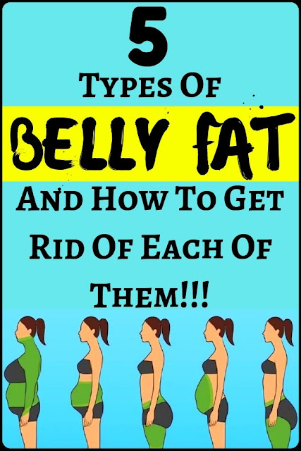 The 5 Types Of Belly Fat And How To Get Rid Of Each Of Them - healhty ...