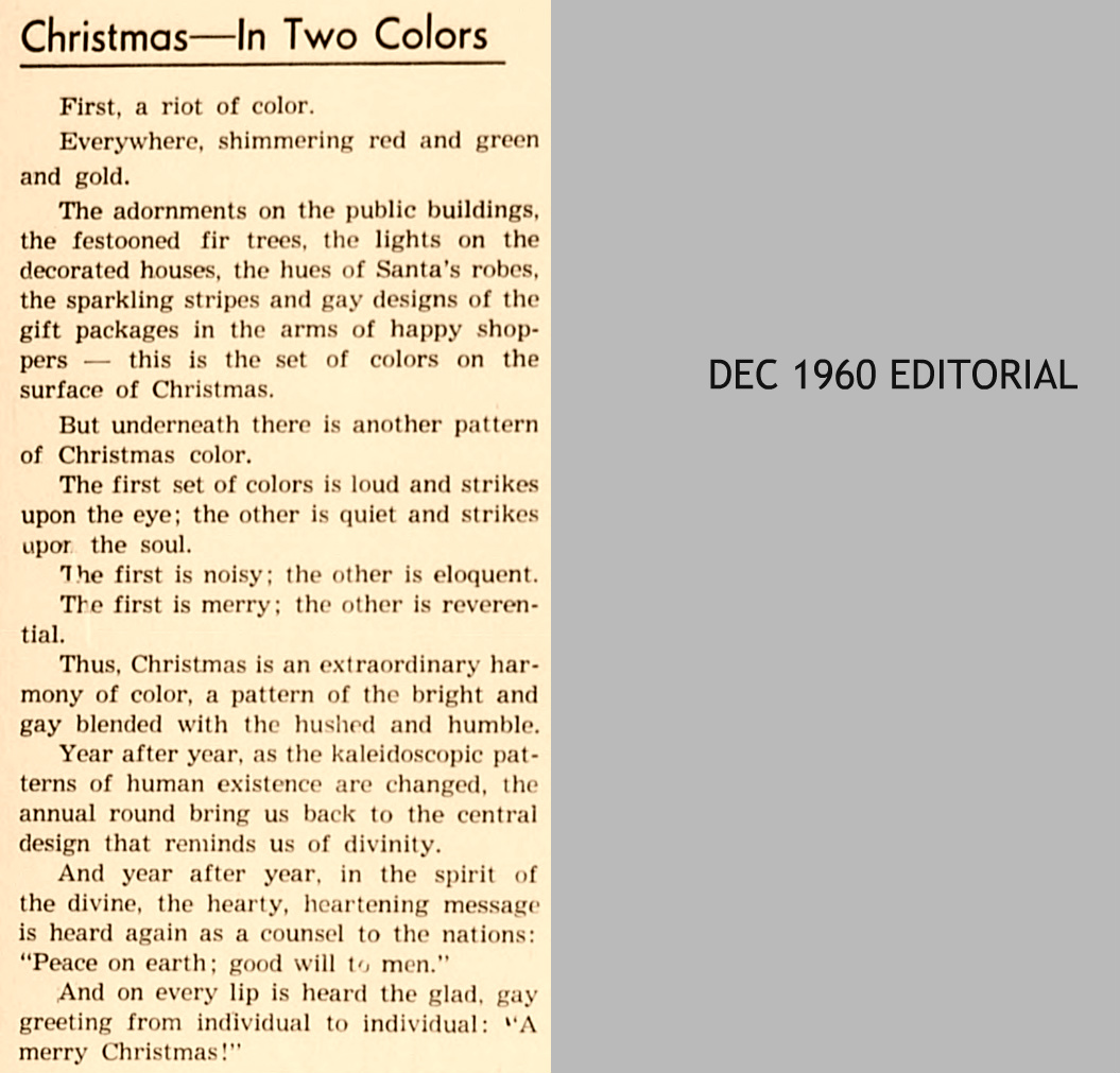 EverythingCroton: A SPECIAL REQUEST: DECEMBER 1960 IN CROTON - PART 4