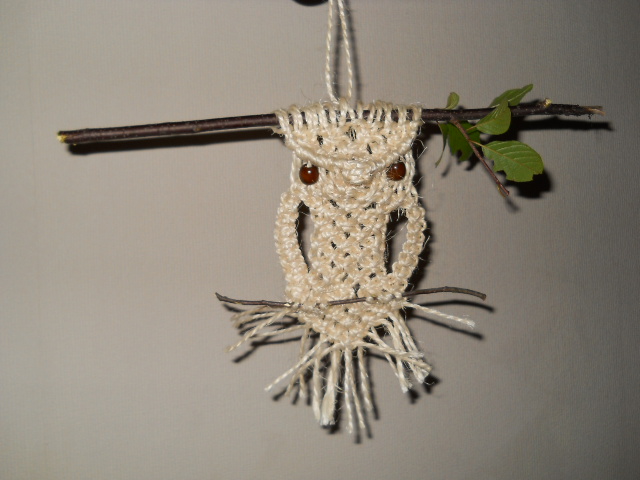 knutsel-mam: Een uiltje gemaakt!