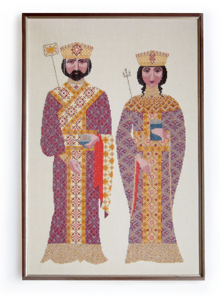 amy jadine: royal cross-stitch