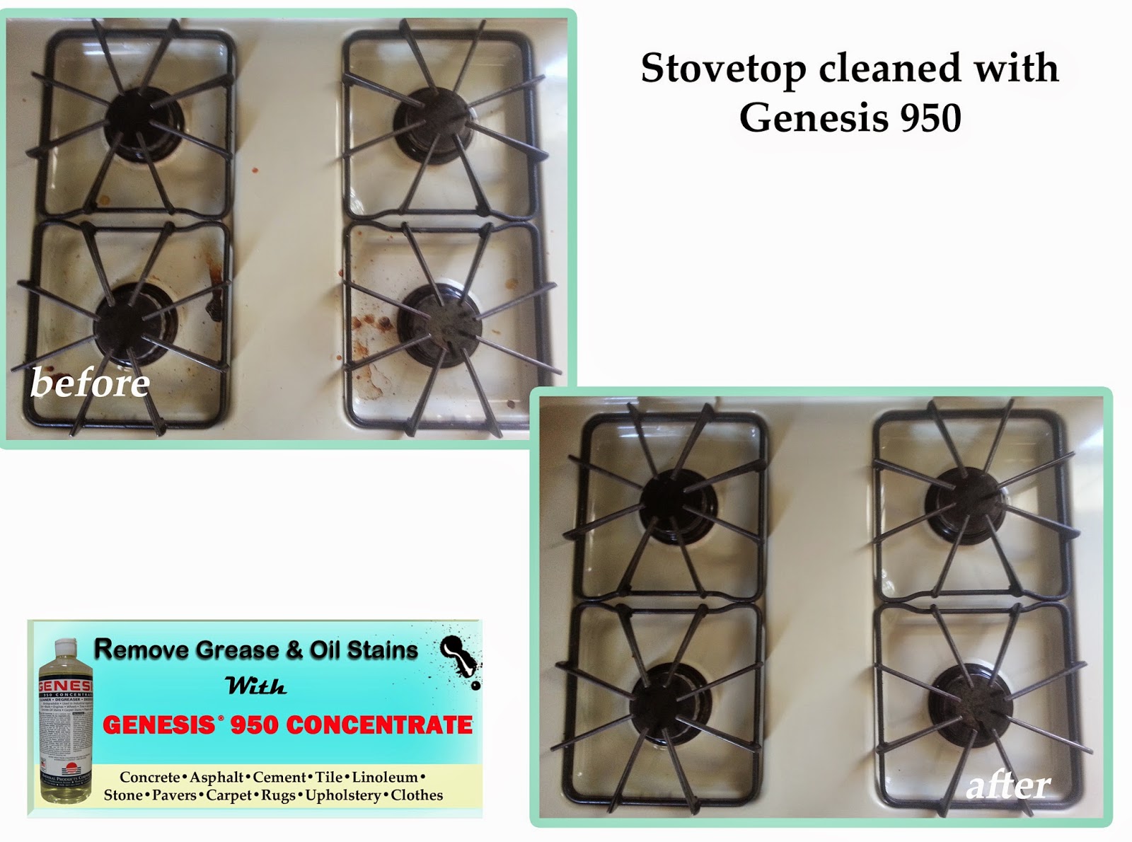 Green Cleaning With Genesis 950