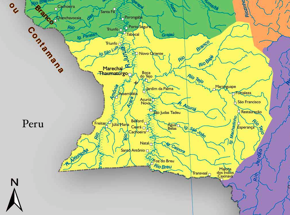 Mapas do Estado do Acre