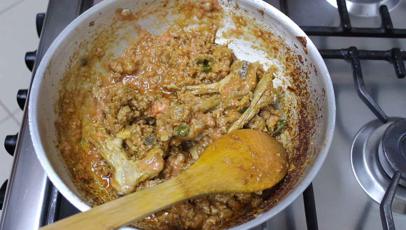 Sindhi Style Bhuna Keema Mutton Mix • My Culinary Expressions