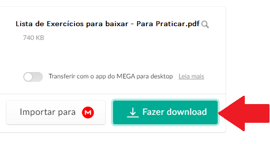 Para Praticar: Como baixar o PDF