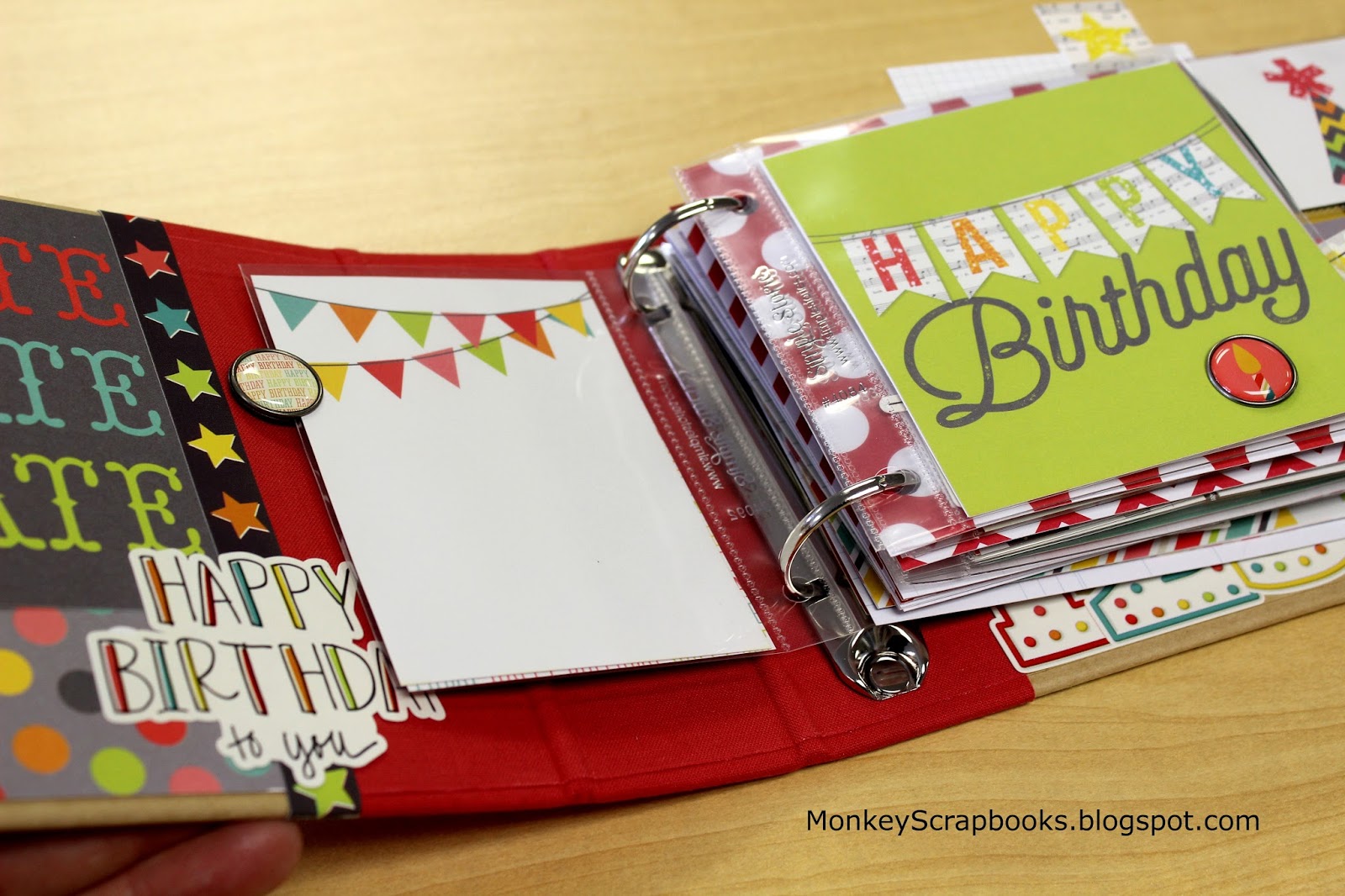 Monkey Business! Scrapbook Lounge: "Let's Party!" Scrapbook Class