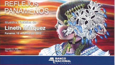 Lineth Márquez pintora panameña: Lineth Márquez exposición "REFLEJOS ...