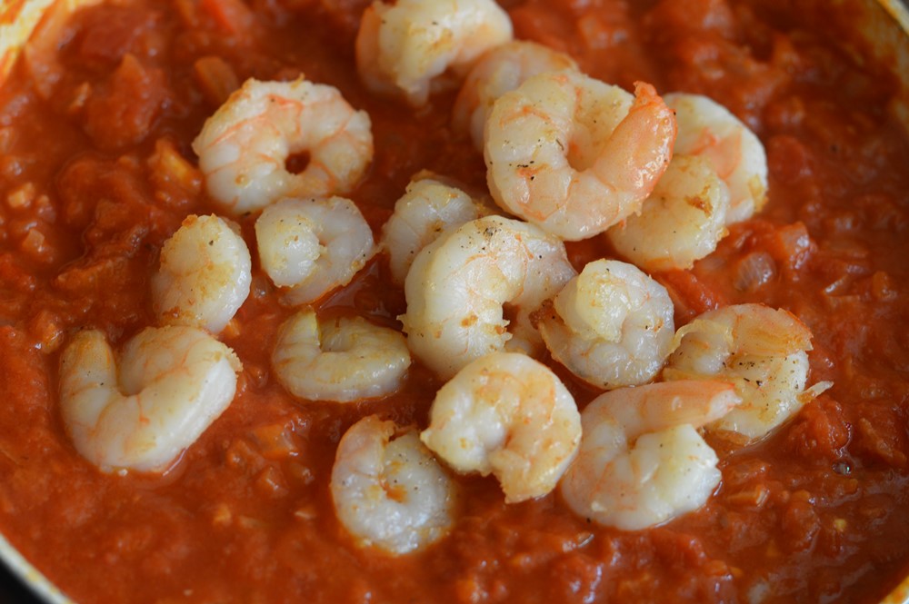 Creveti Saganaki - CAIETUL CU RETETE