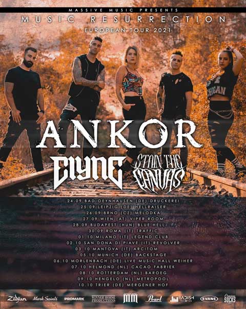 Diario de un Metalhead: ANKOR comienzan este viernes su tour por Europa.