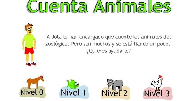 La clase de Laura: Cuenta animales