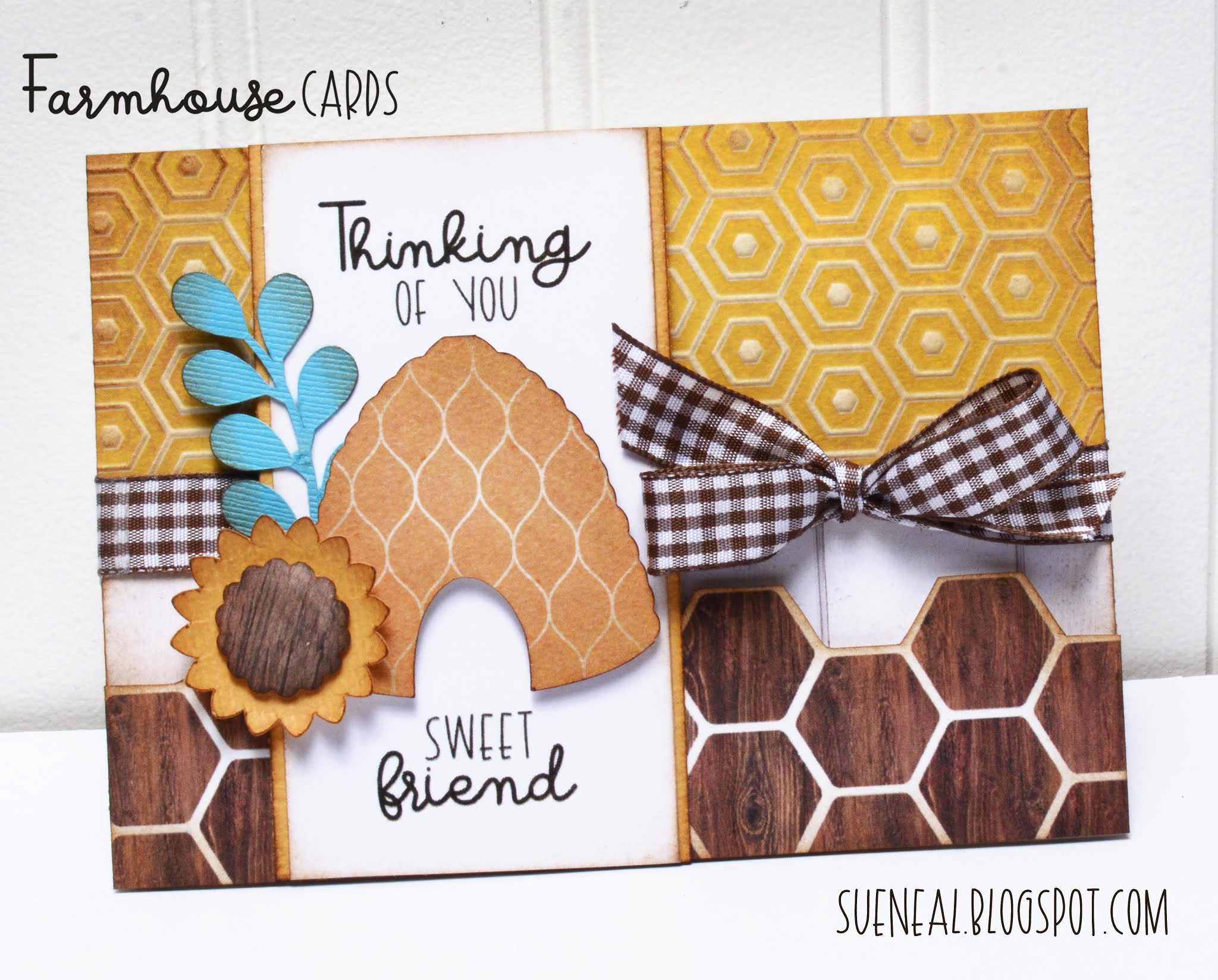 Q's Creative Card Making Kits: Q's Creative Kits: FARMHOUSE Cards