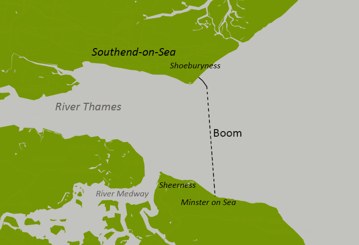 Shoeburyness Boom: A Cold War Era Defense Across The Thames | Amusing ...