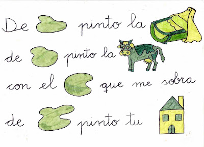 MI CLASE DE INFANTIL: COLOR VERDE