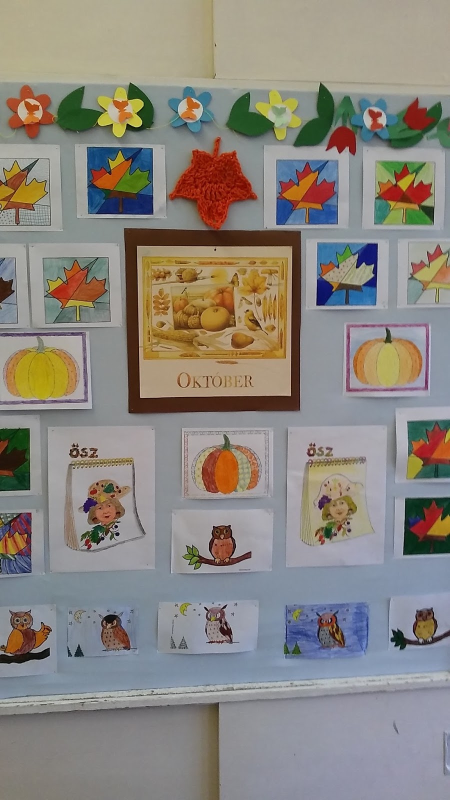 A tanító néni jegyzetei: Őszi rajz órák