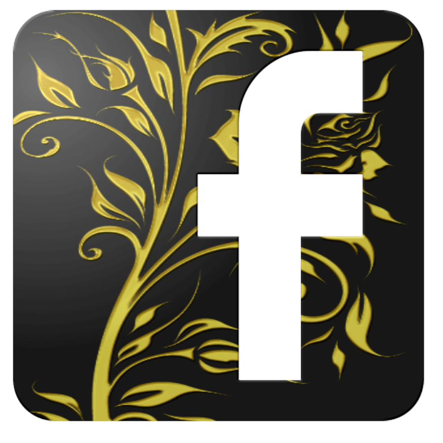 M. Michielin Alphabets: ORNAMENTAL FLOWER ARIAL GOLDEN BLACK ALPHABET ...