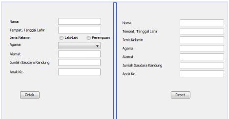 Yulia Rohatini: Cara Membuat Biodata Dengan Java Di Netbeans