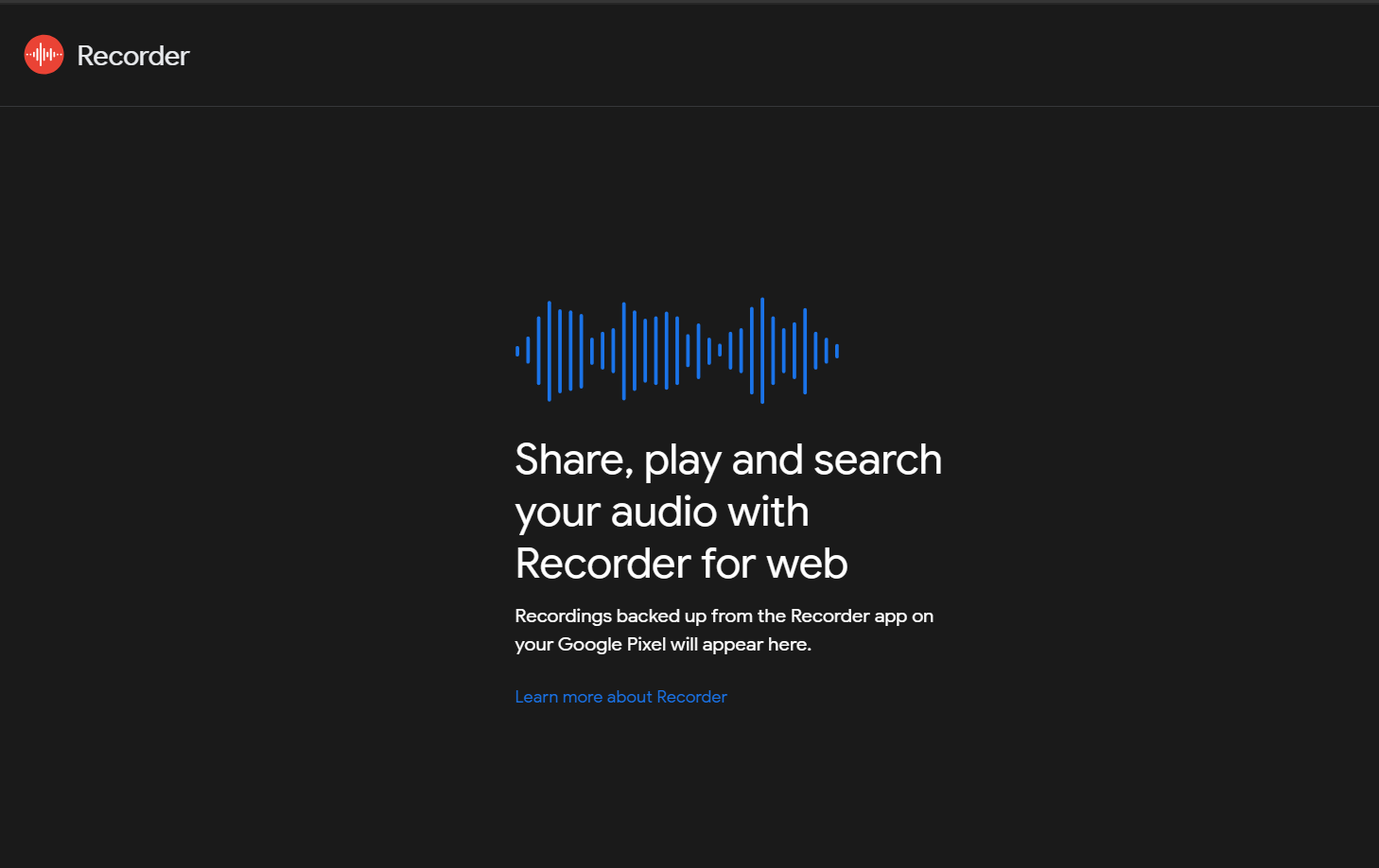 The Google Web Recorder app is now live and it transcribes audio files ...