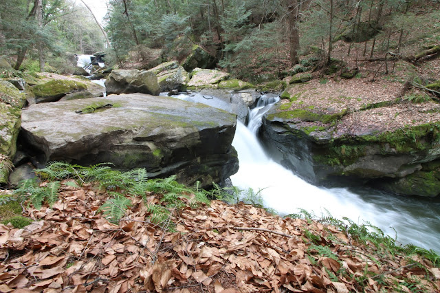 Frew Mills Falls Area of Slippery Rock Creek and Grant City Falls ...