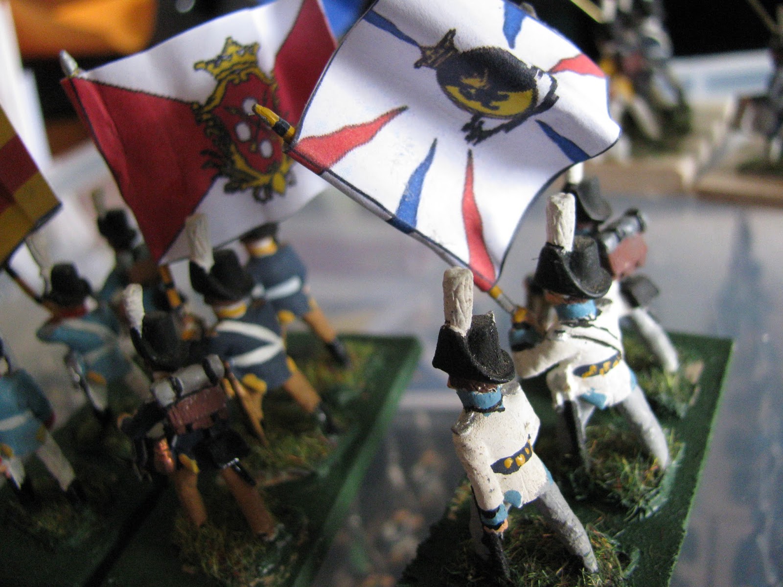 Napoleonic Swedish Line Infantry Standards