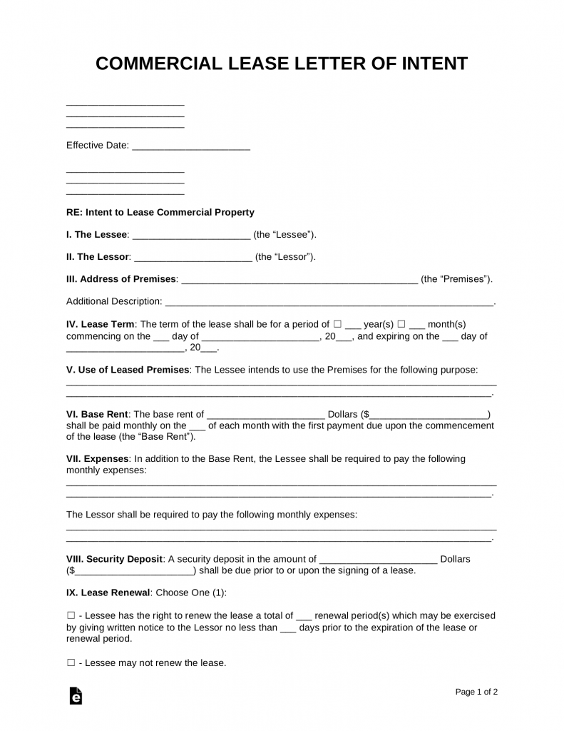 Letter Of Intent To Sell Property Template Resume Letter letter-of-intent-to-sell-property-template-resume-letter