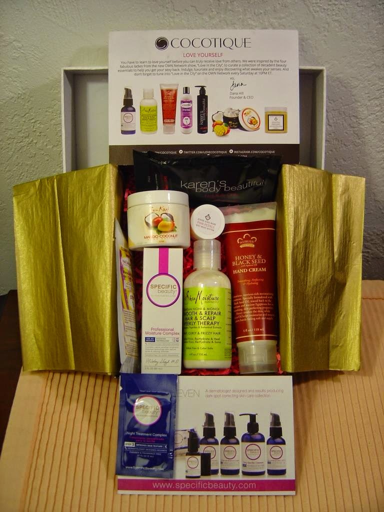 April 2014 Cocotique Beauty Box Review - Beauty Cooks Kisses