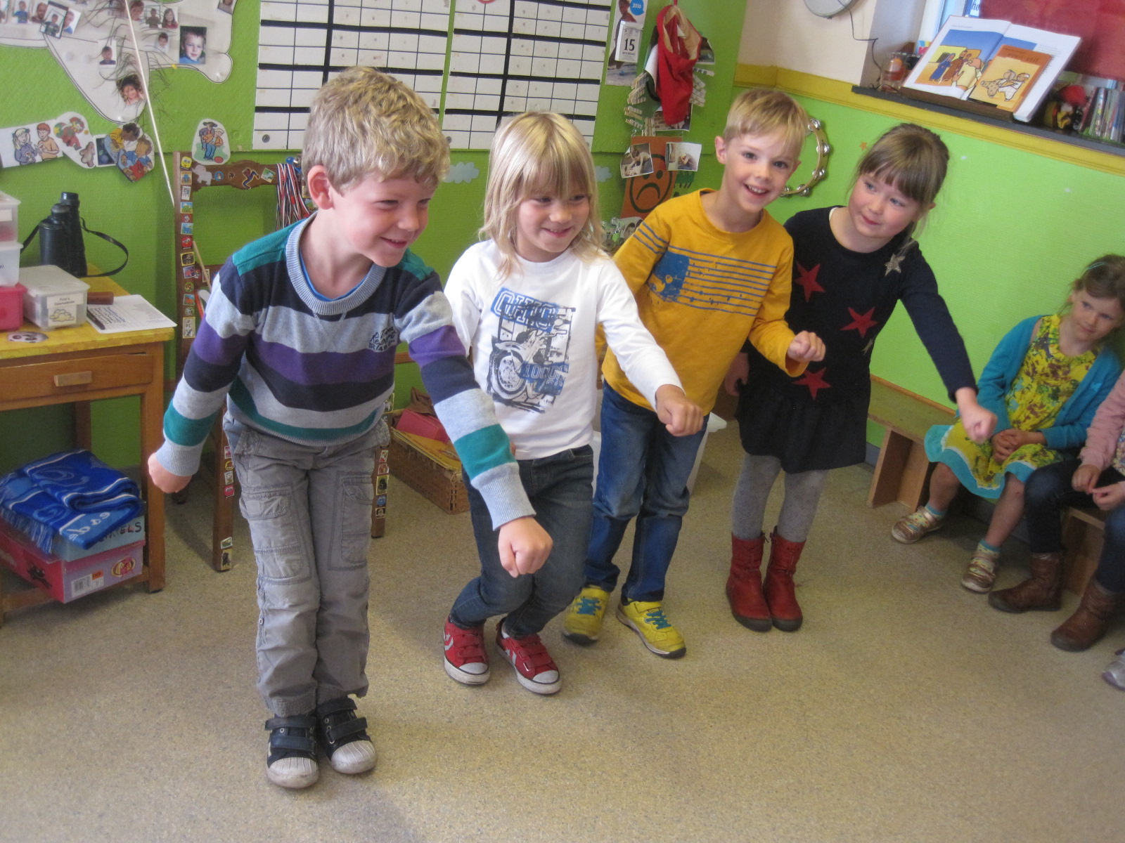 Welkom in de 2de kleuterklas!: Sporten uitbeelden!