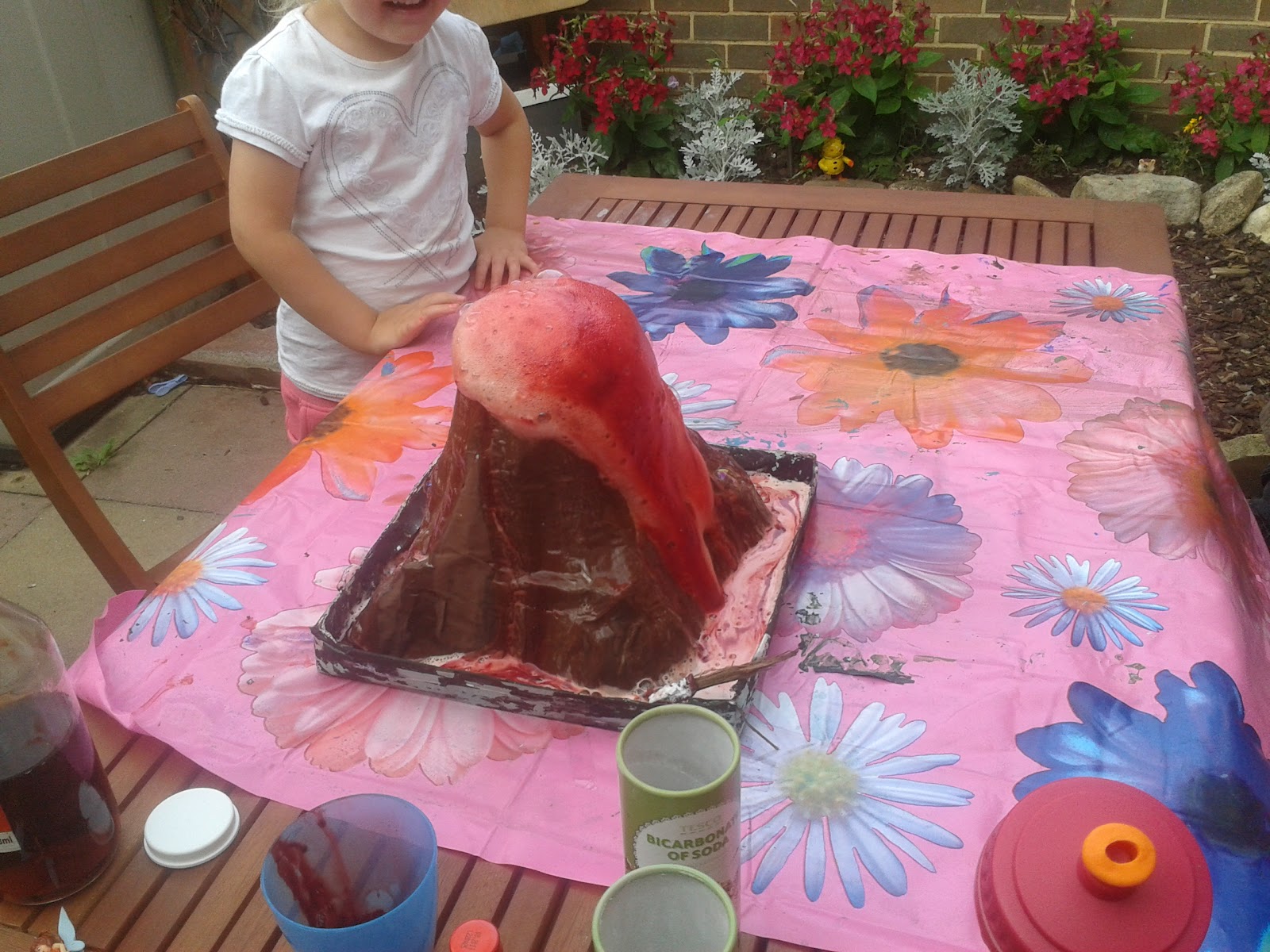 Paper Mache Volcano Eruption Ingredients at Pearline Beard blog