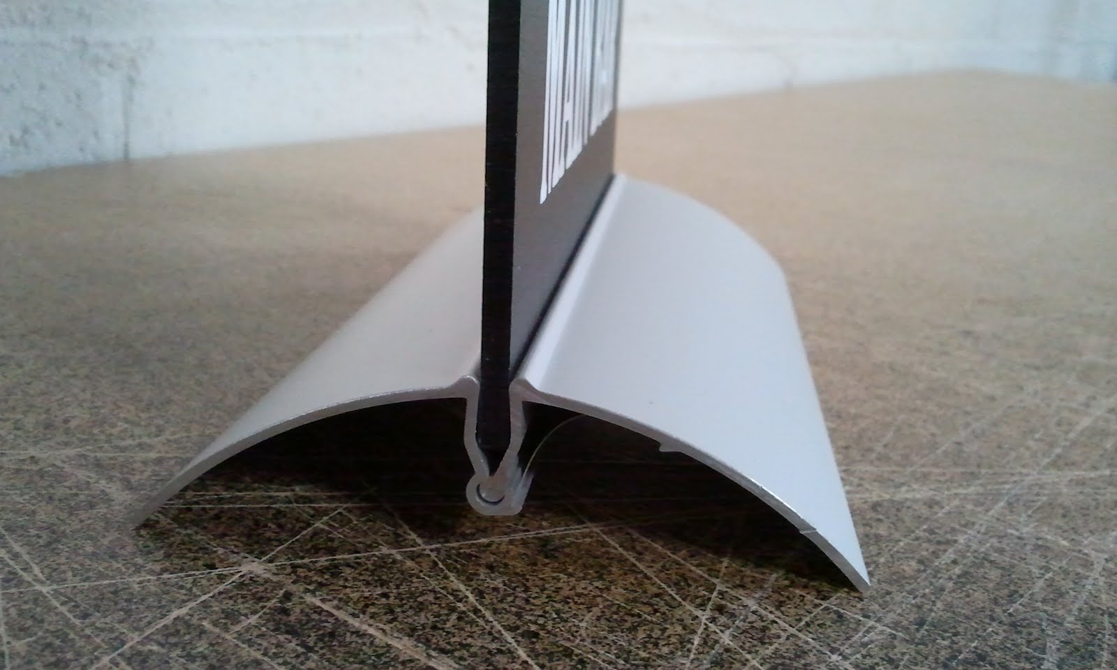 The Green I Signs Blog: Free standing table top sign for the tapas bar ...