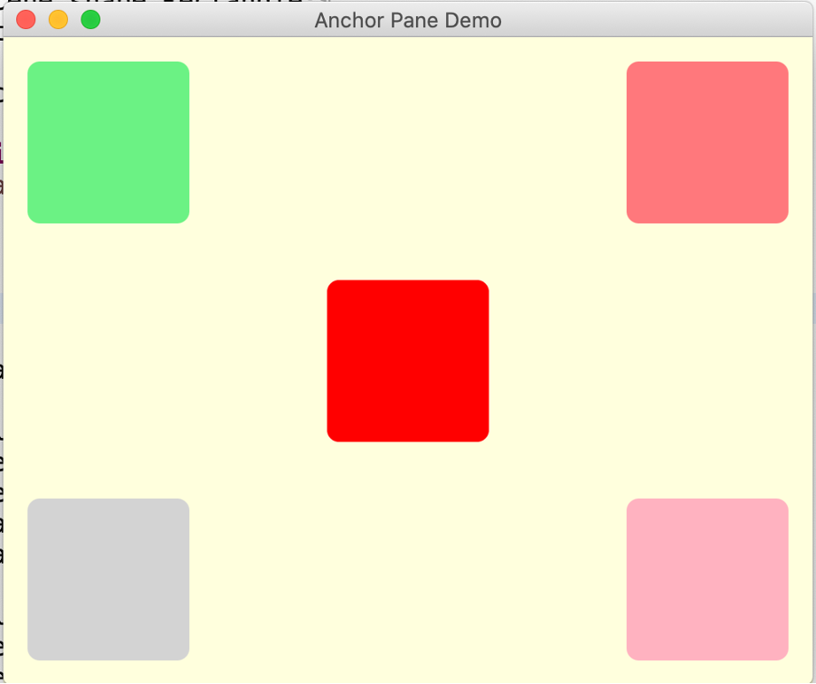 Programming for beginners: JavaFX: Anchor Pane