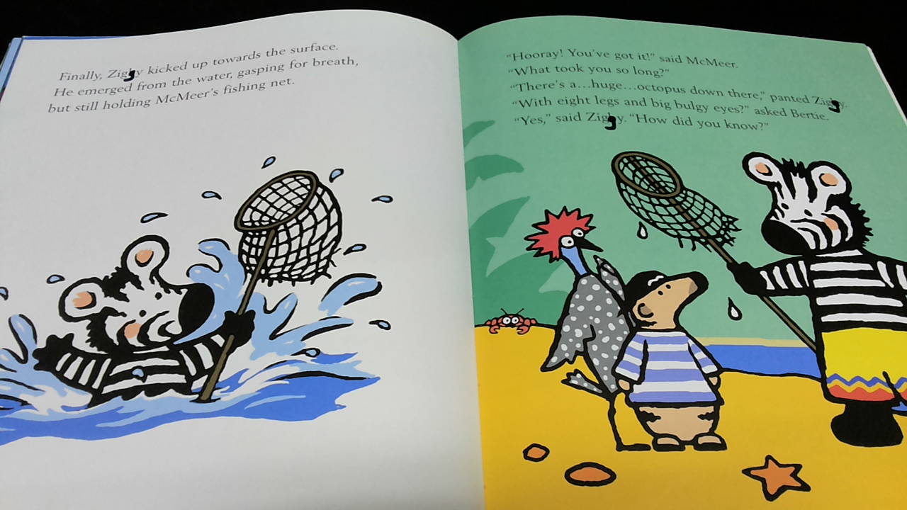Kid Books Blog: 688.Zigby camps out / Zigby dives in