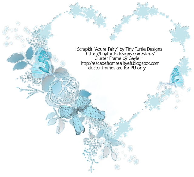 Escape From Reality Blog: FTU 'Azure Fairy' Cluster Frames TTD