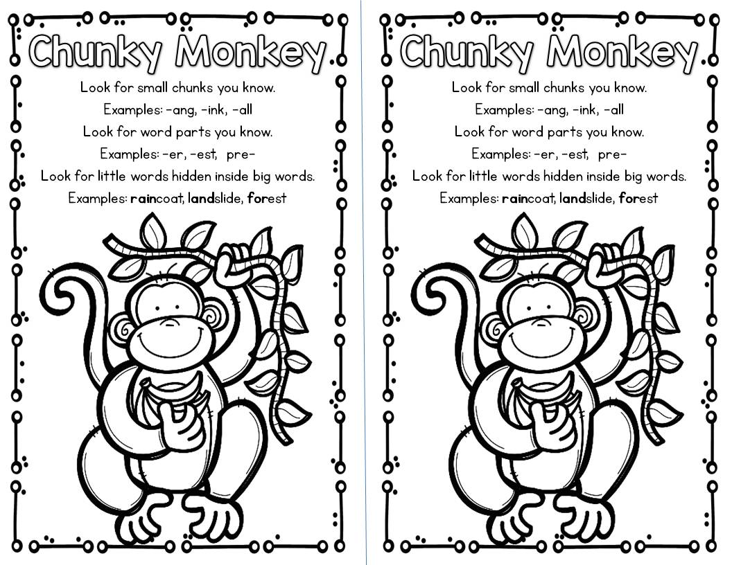 Guided Reading with Chunky Monkey | First Grade and Fabulous | Bloglovin’
