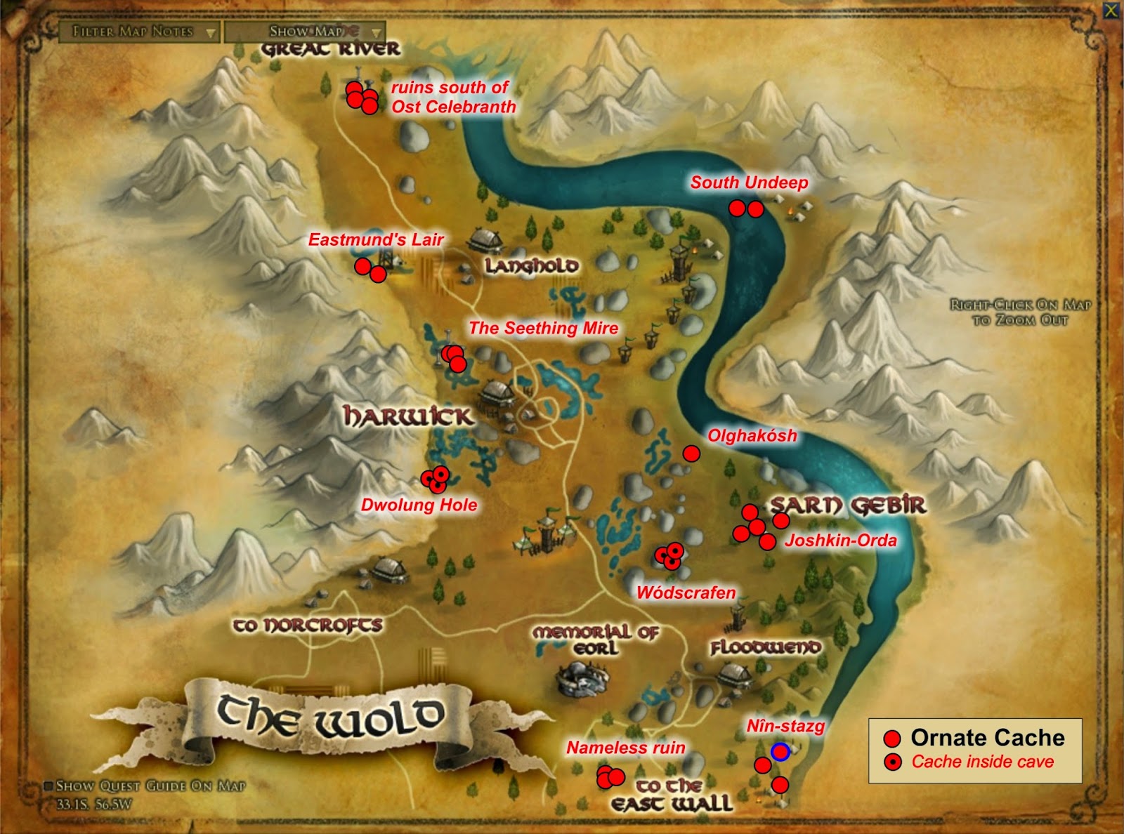 Wonderful Places in LOTRO's Middle Earth: Scholar artifacts in Rohan