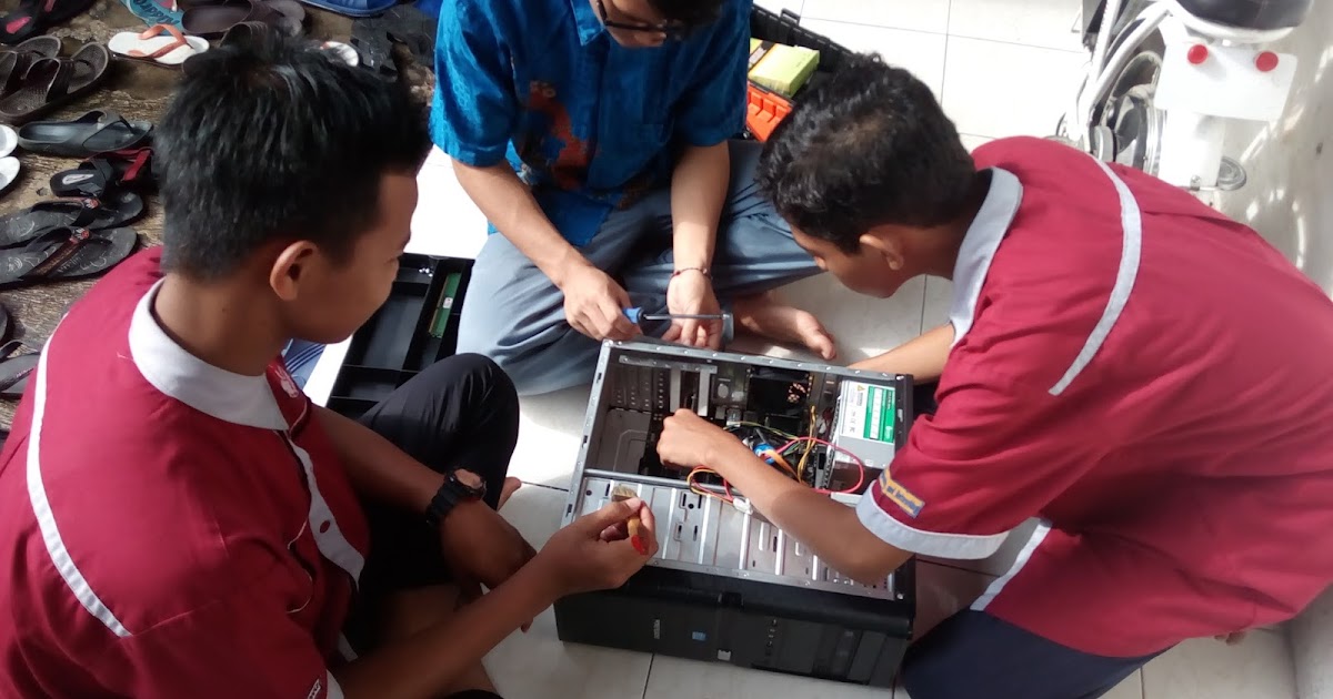 Langkah-langkah Perakitan PC sebelum di buat untuk menjadi Server