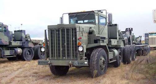 Dunia Militer Etc: Jenis Truk M911 Truck, Tractor, C-HET, 8x6