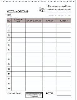 Jenis-Jenis Dokumen Transaksi - Ilmu Ekonomi ID