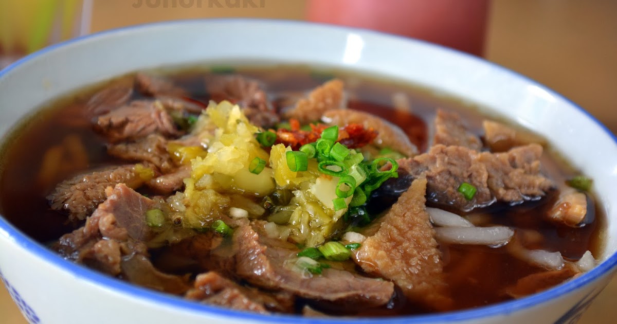 Review Tangkak Beef Noodles in Kluang (Kuang Fei), Johor |Tony Johor ...