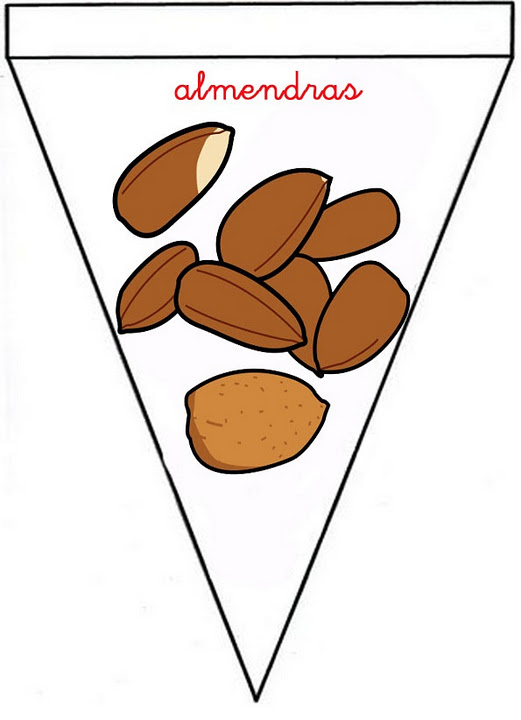 RECURSOS y ACTIVIDADES para Educación Infantil: Banderines: FRUTOS del ...